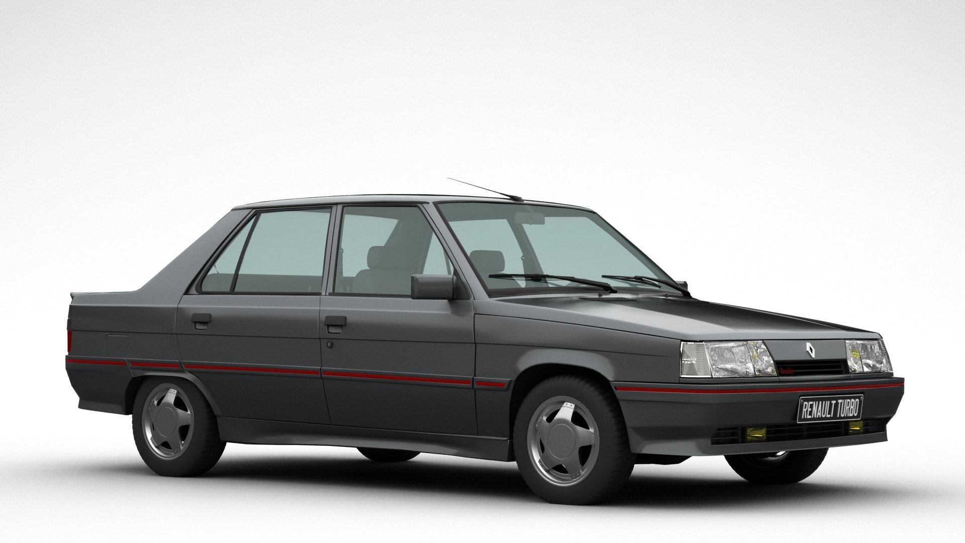 3D Model Renault 9 Turbo - TurboSquid 2010995