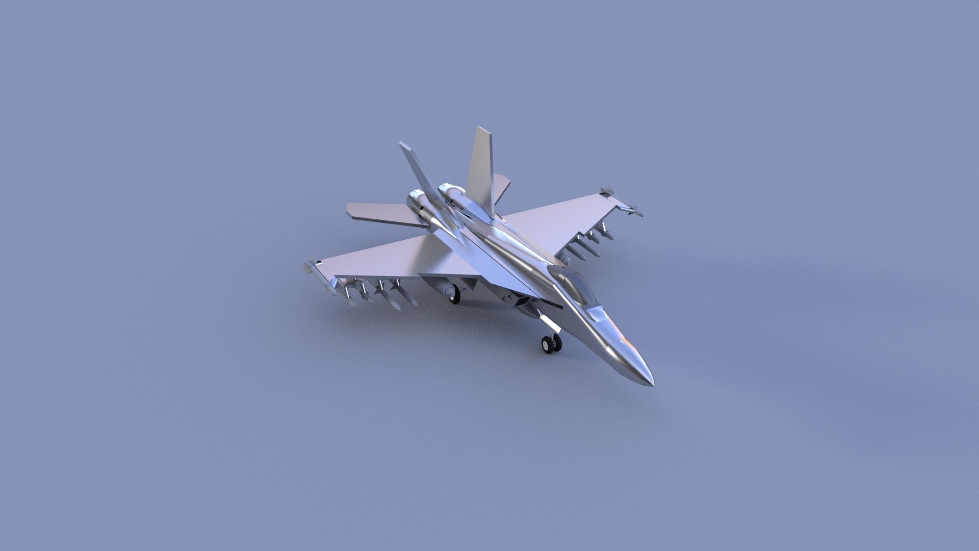 modelo 3d Jet moderno de combate - TurboSquid 1376690