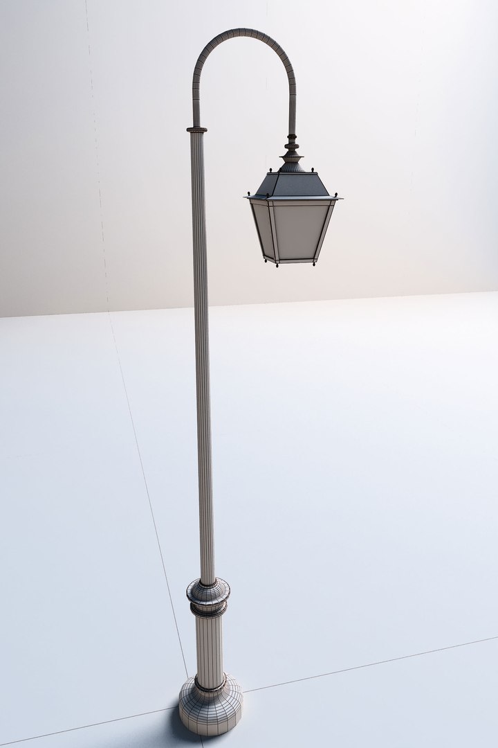 3d model streetlight lighting