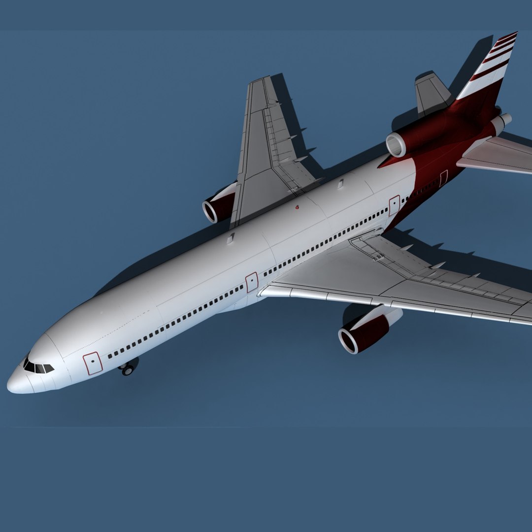 3D Lockheed L-1011-50 Corporate 4 Model - TurboSquid 1921520