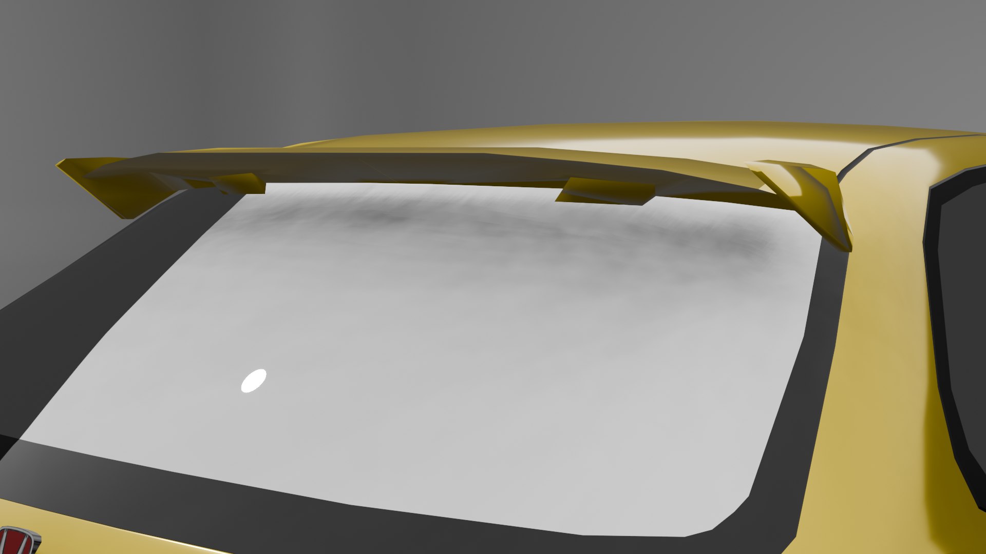 3D Honda Civic Type R EK9 Low Poly Model - TurboSquid 2349113