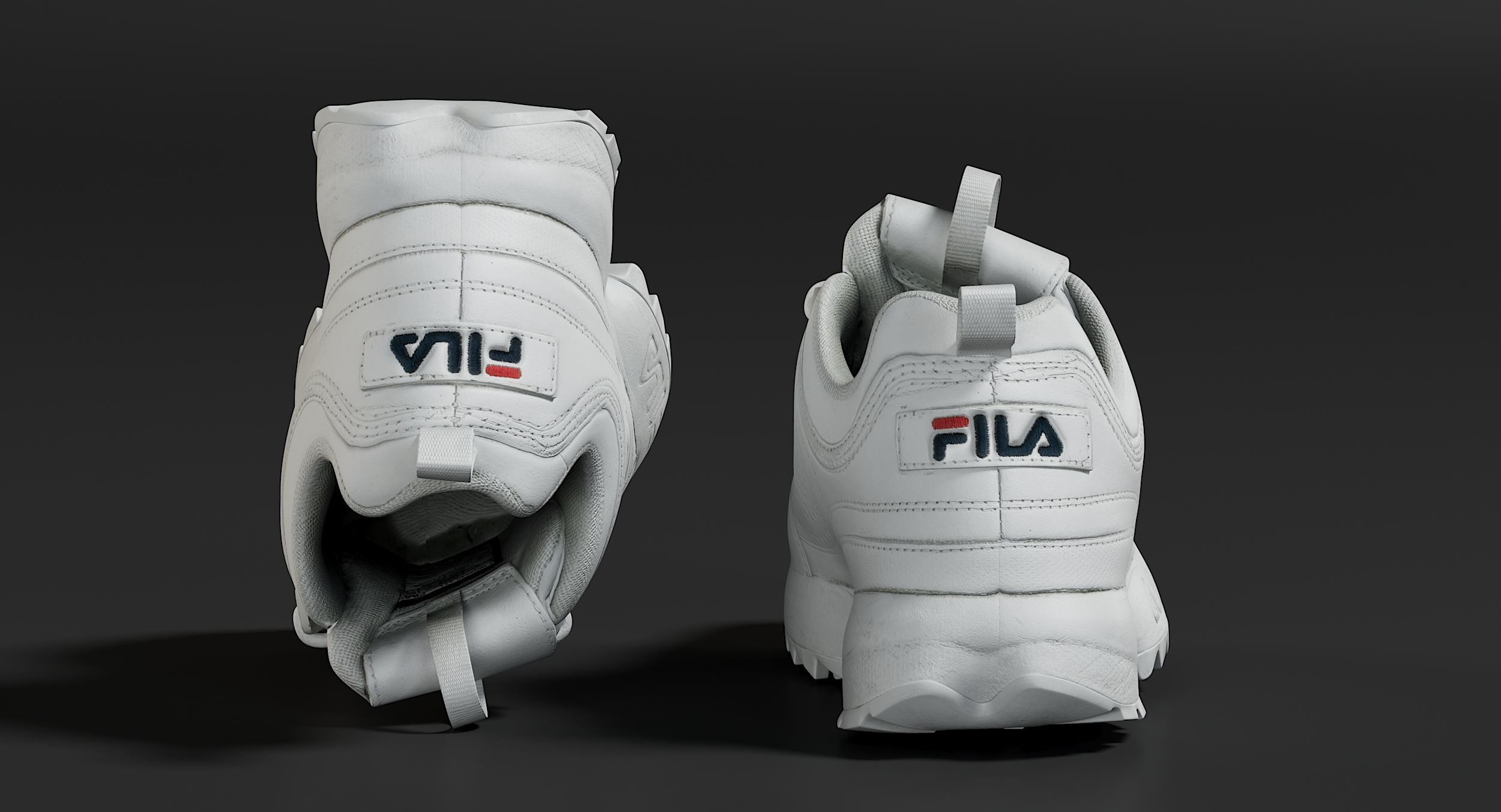 3D realistic sneakers fila model - TurboSquid 1439160