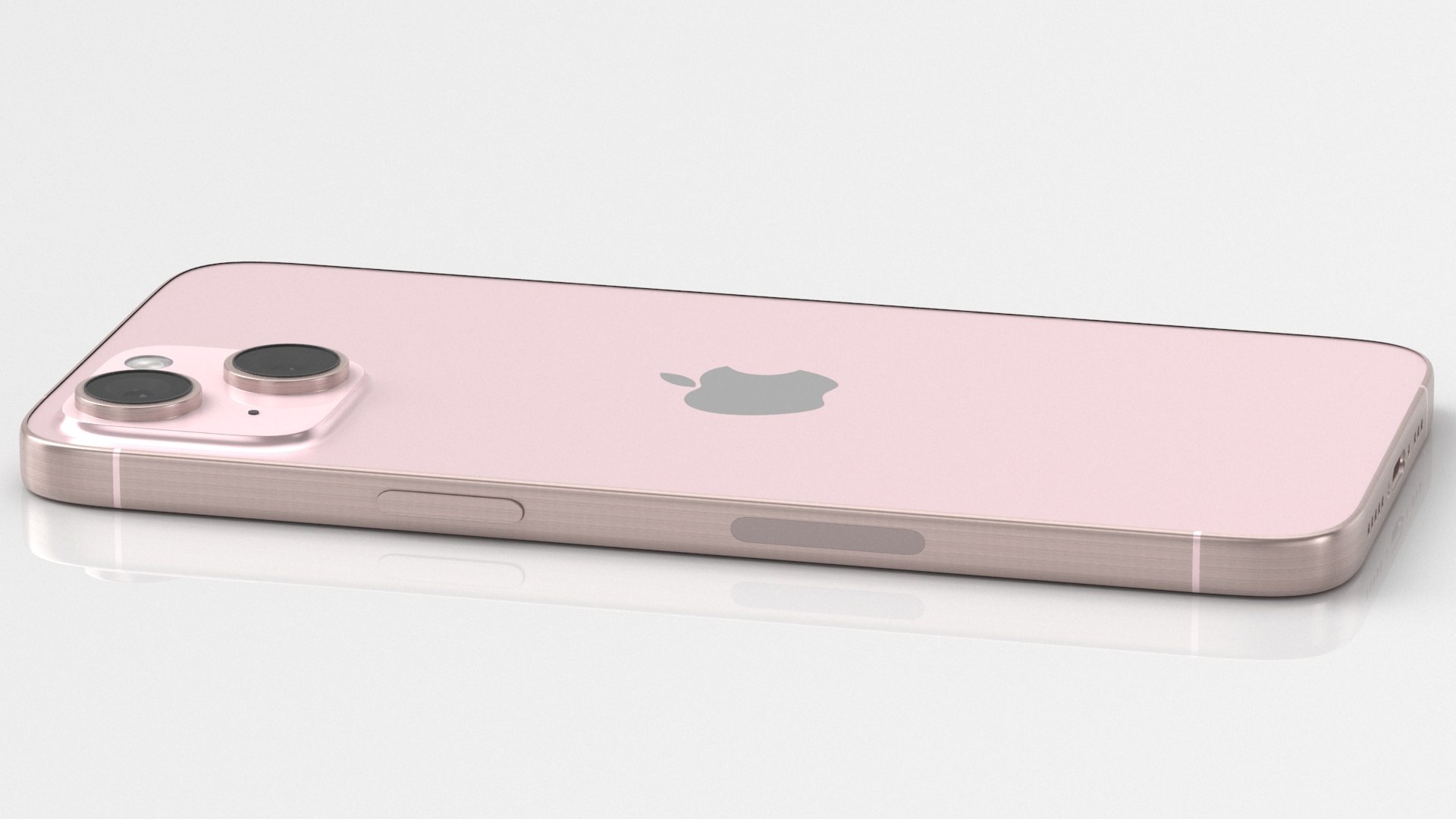 3D Apple IPhone 15 Plus Pink Model - TurboSquid 2260223