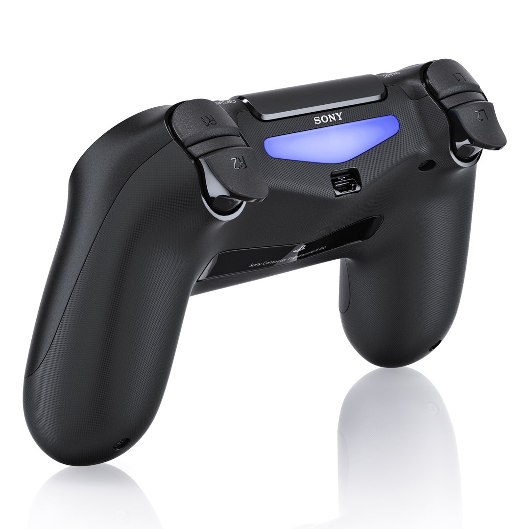 Sony Playstation 4 Controller 3d C4d
