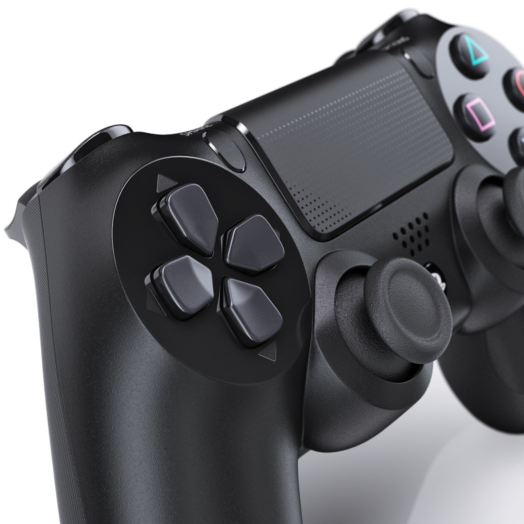 Sony Playstation 4 Controller 3d C4d