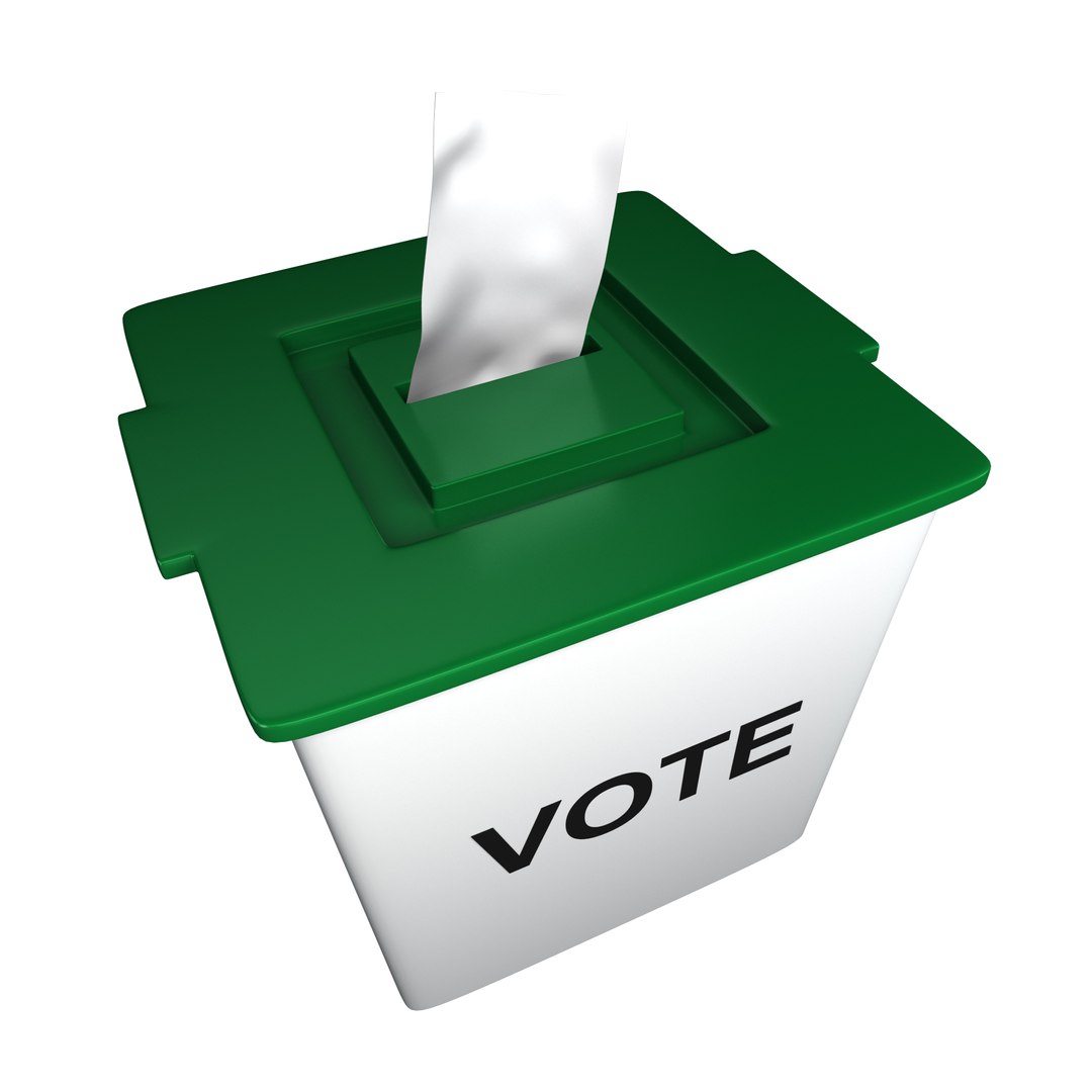 3D Ballot Box - TurboSquid 1415252