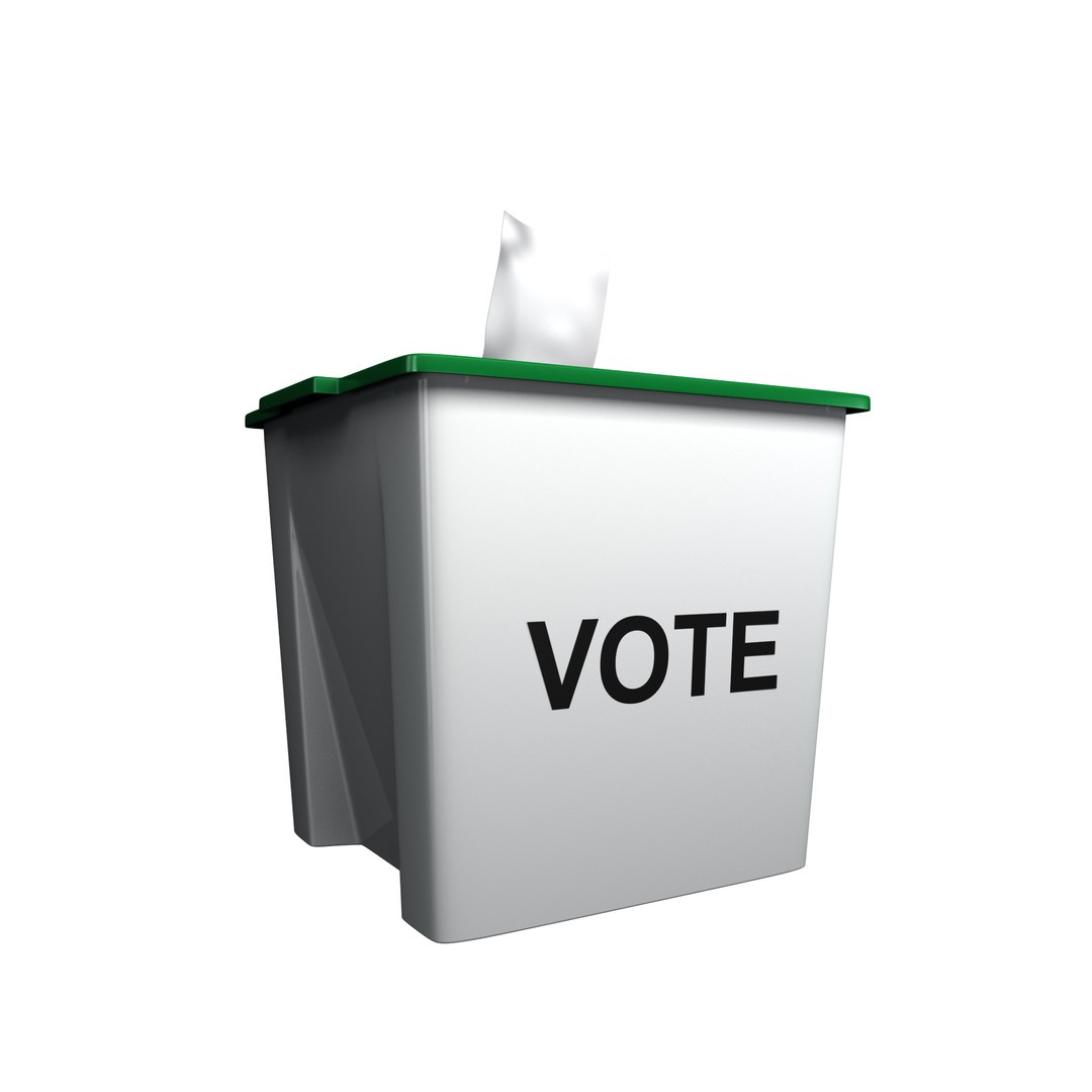 3D Ballot Box - TurboSquid 1415252