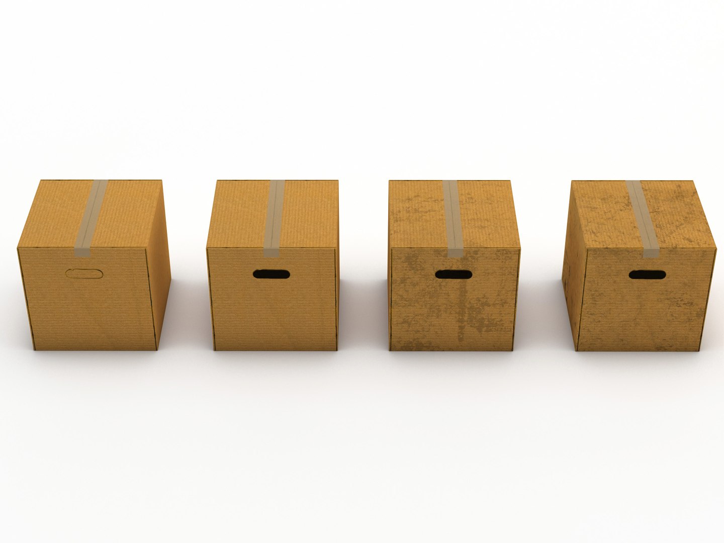 3ds Cardboard Box