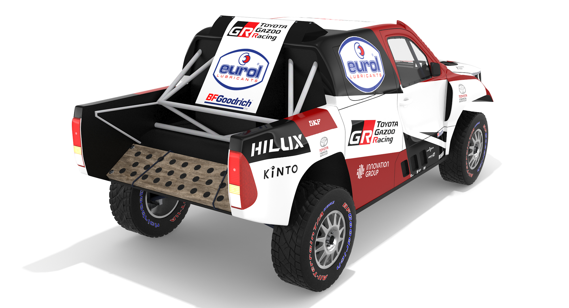 3D toyota hilux dakar - TurboSquid 1680980