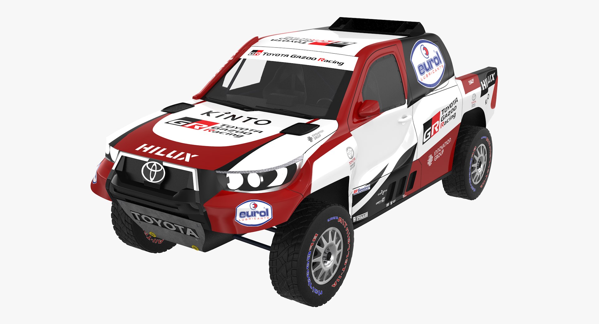 3D toyota hilux dakar - TurboSquid 1680980
