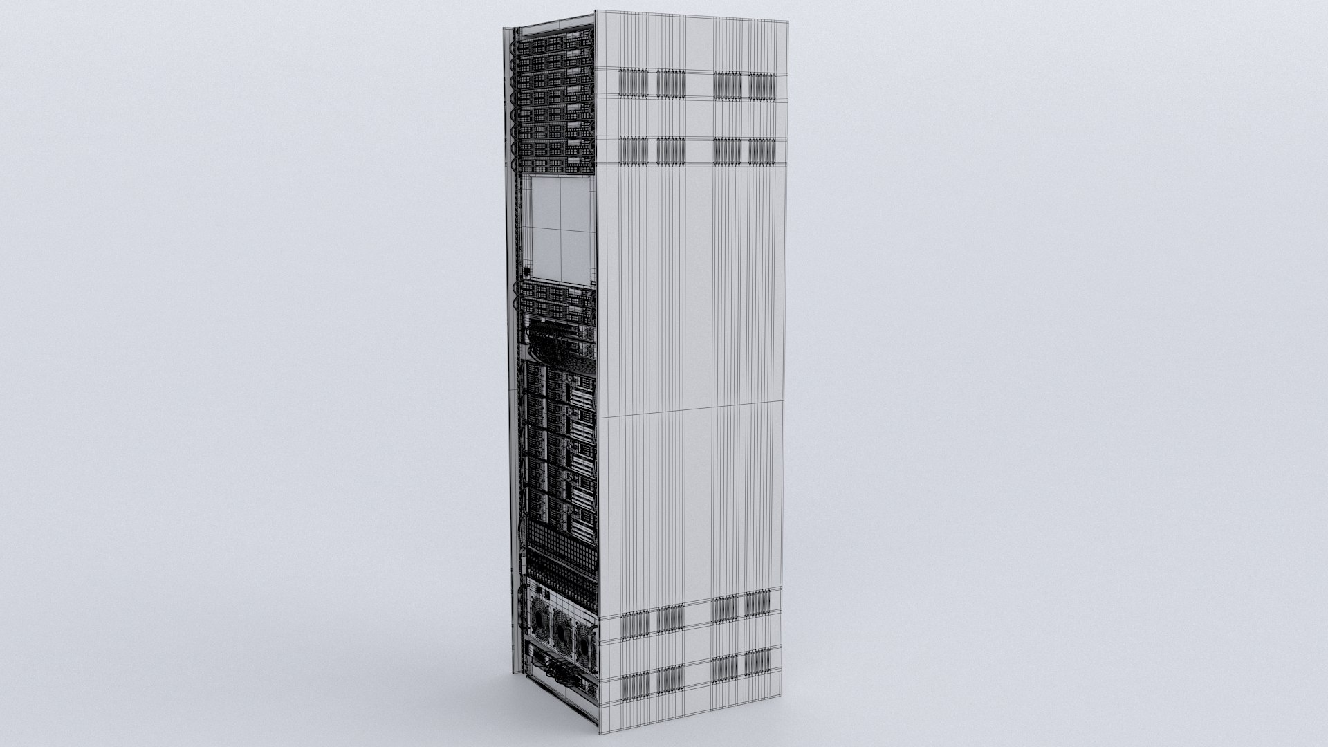 3D model server rack - TurboSquid 1650864