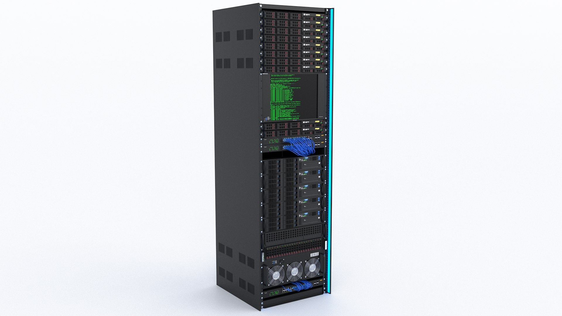 3D model server rack - TurboSquid 1650864