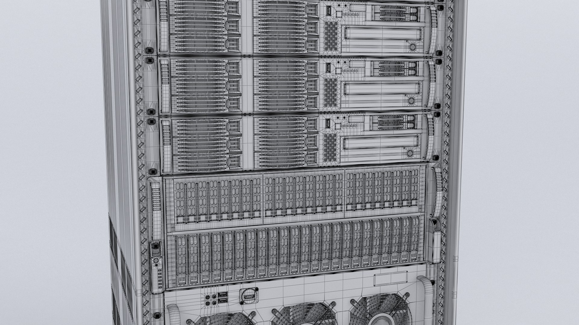 3D model server rack - TurboSquid 1650864