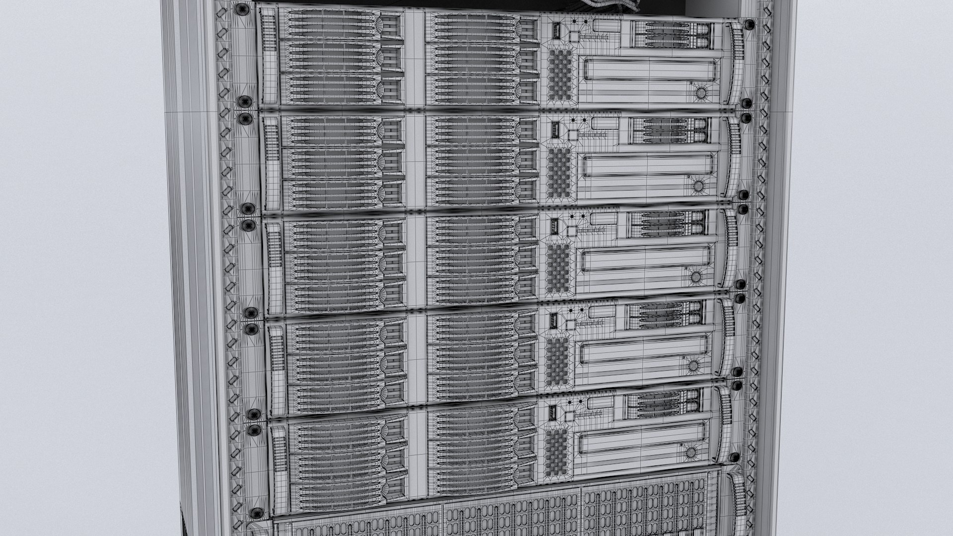 3D model server rack - TurboSquid 1650864