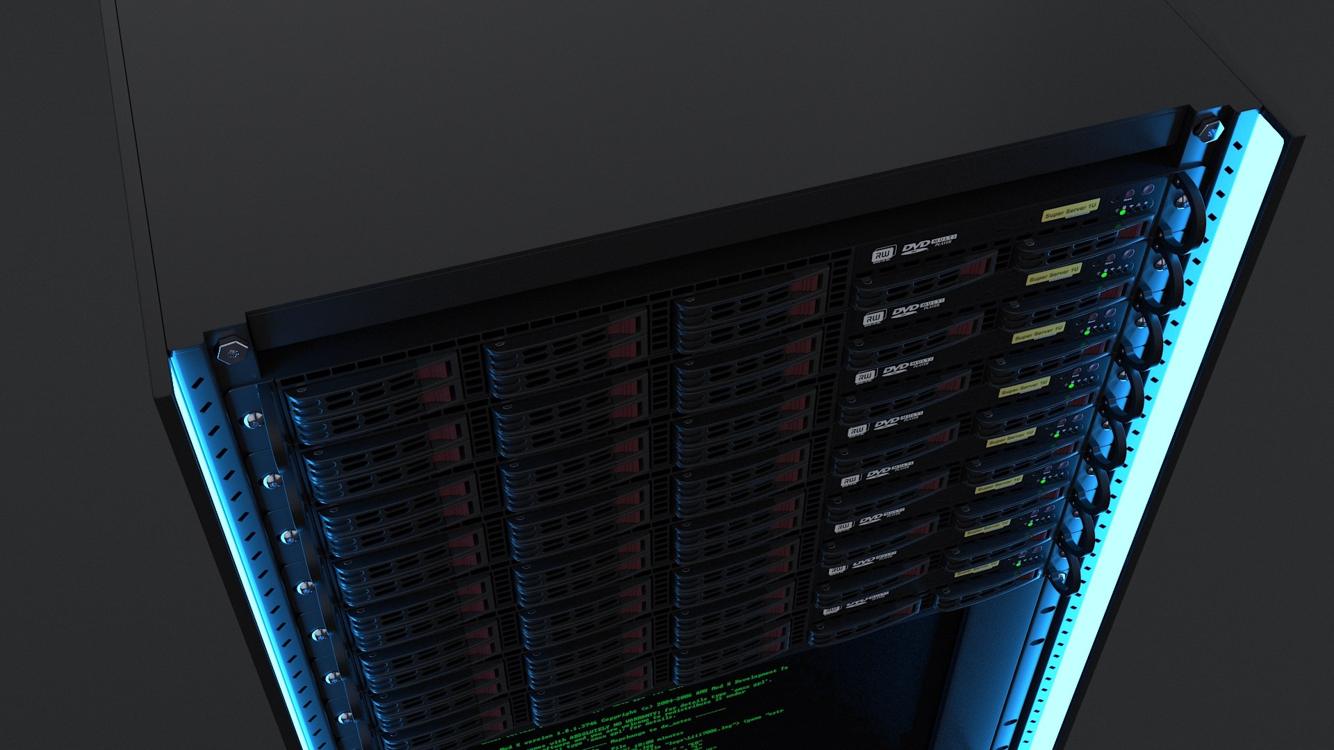 3D Model Server Rack - TurboSquid 1650864