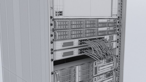 3D model server rack - TurboSquid 1650864