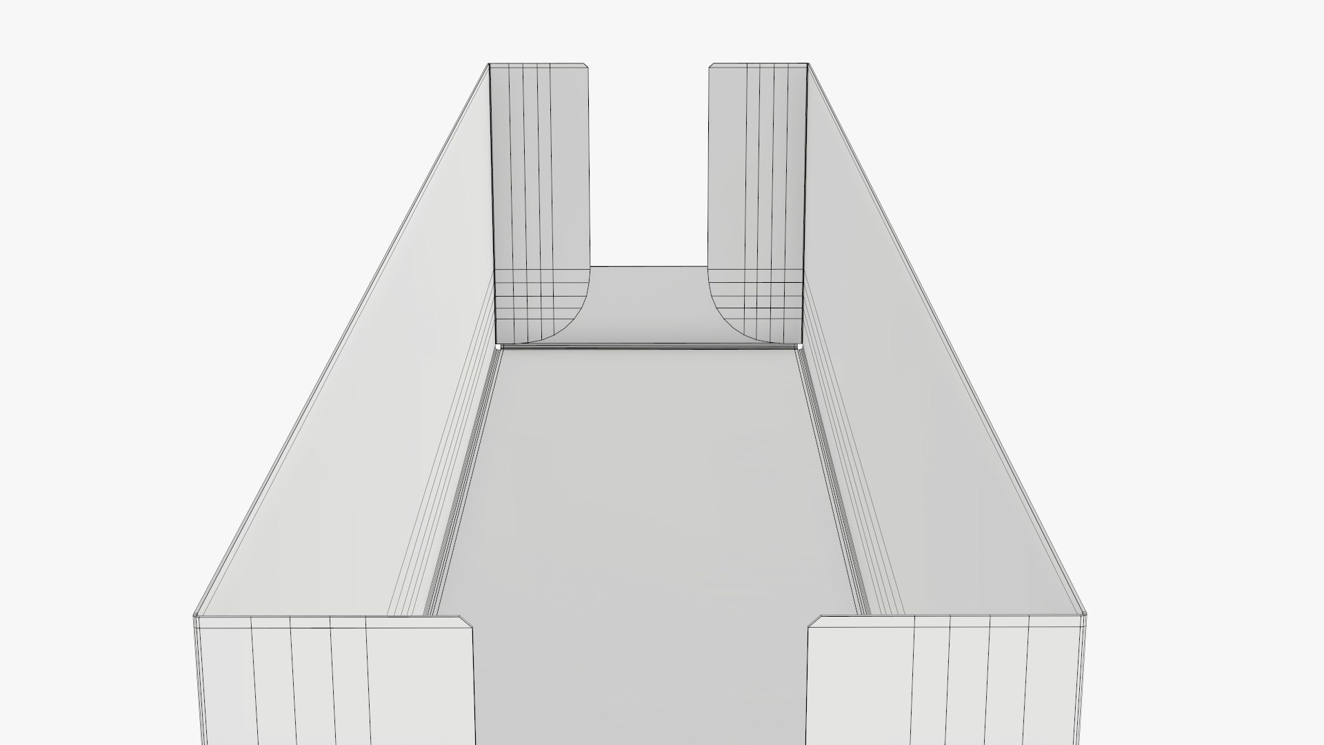 Cardboard Long Box 3D Model - TurboSquid 1592904