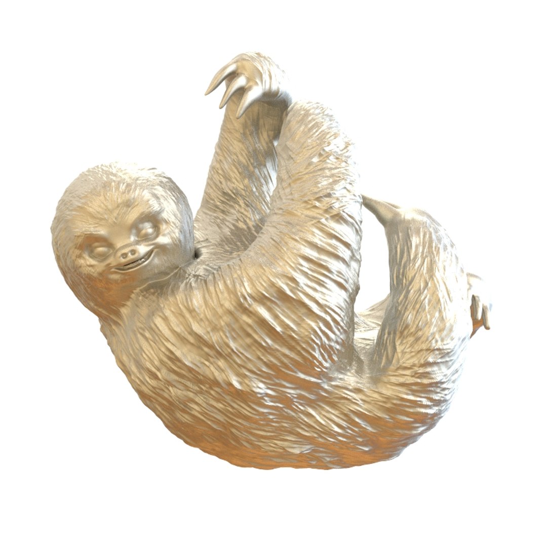 3d Sloth Animal Cute
