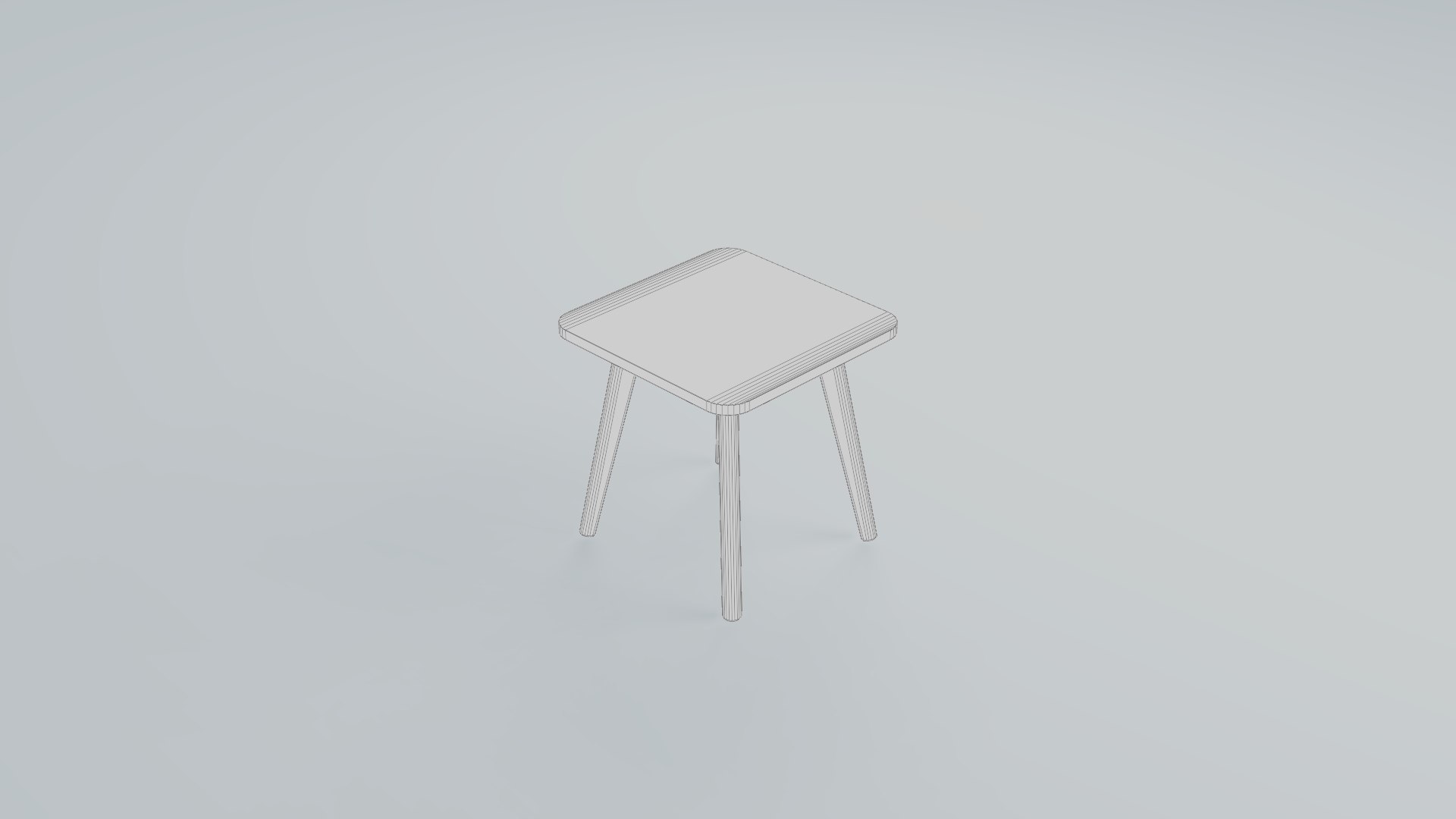 3D Ash Veneer Lisabo Ikea Table - TurboSquid 2106354
