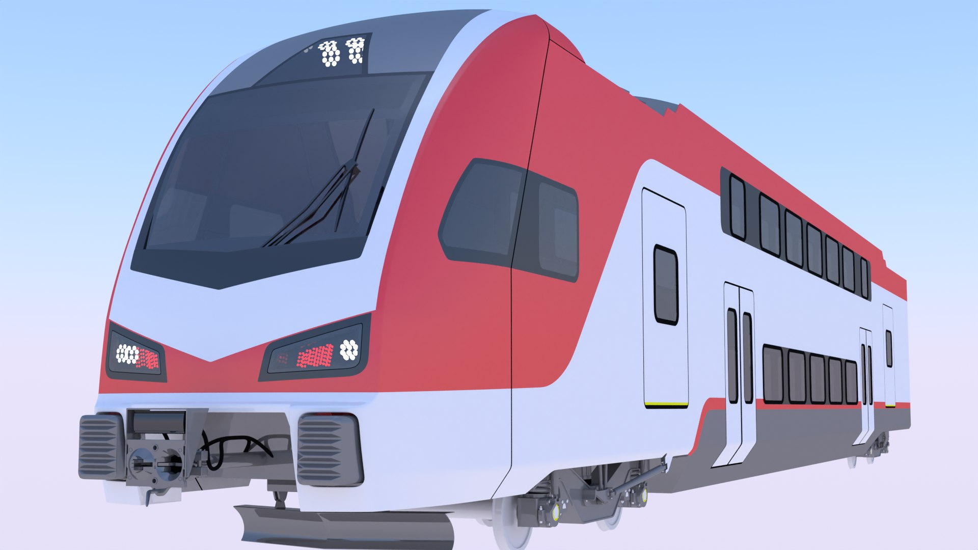 3D American Passenger Trains - TurboSquid 2258421