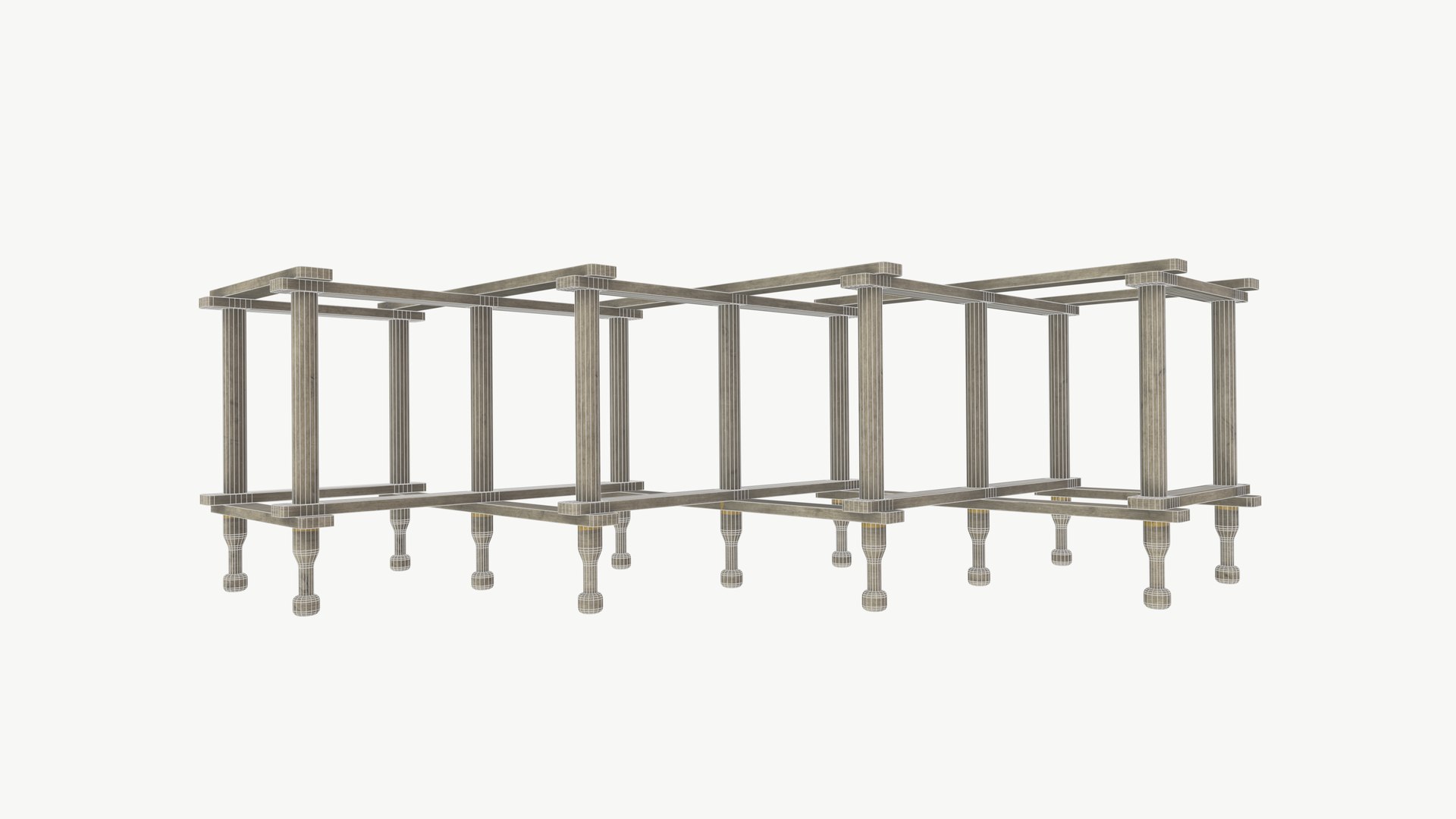 Extendable Cloth Rack 3D Model - TurboSquid 2295590