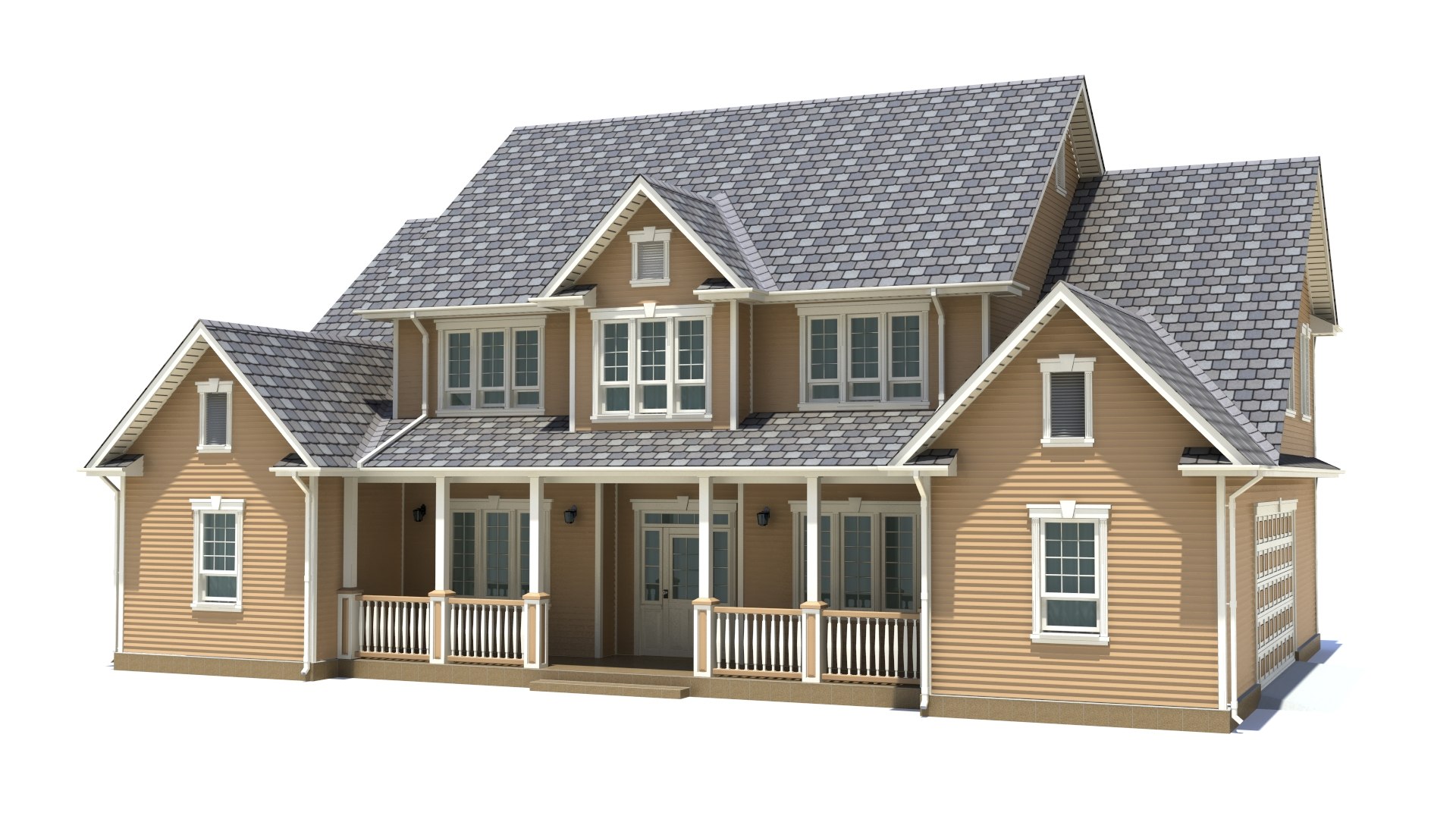 3D Model Cottage 106 - TurboSquid 1932122