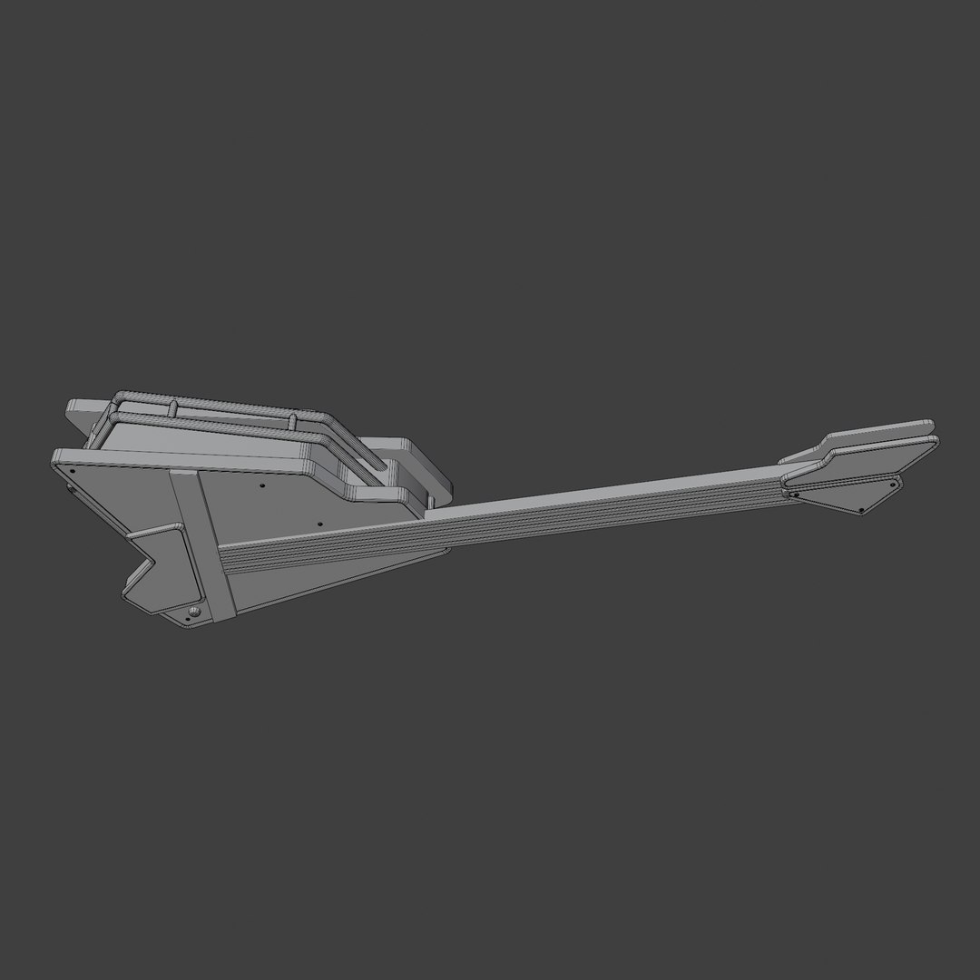 Sci-Fi Guitar 3D Model - TurboSquid 1802166