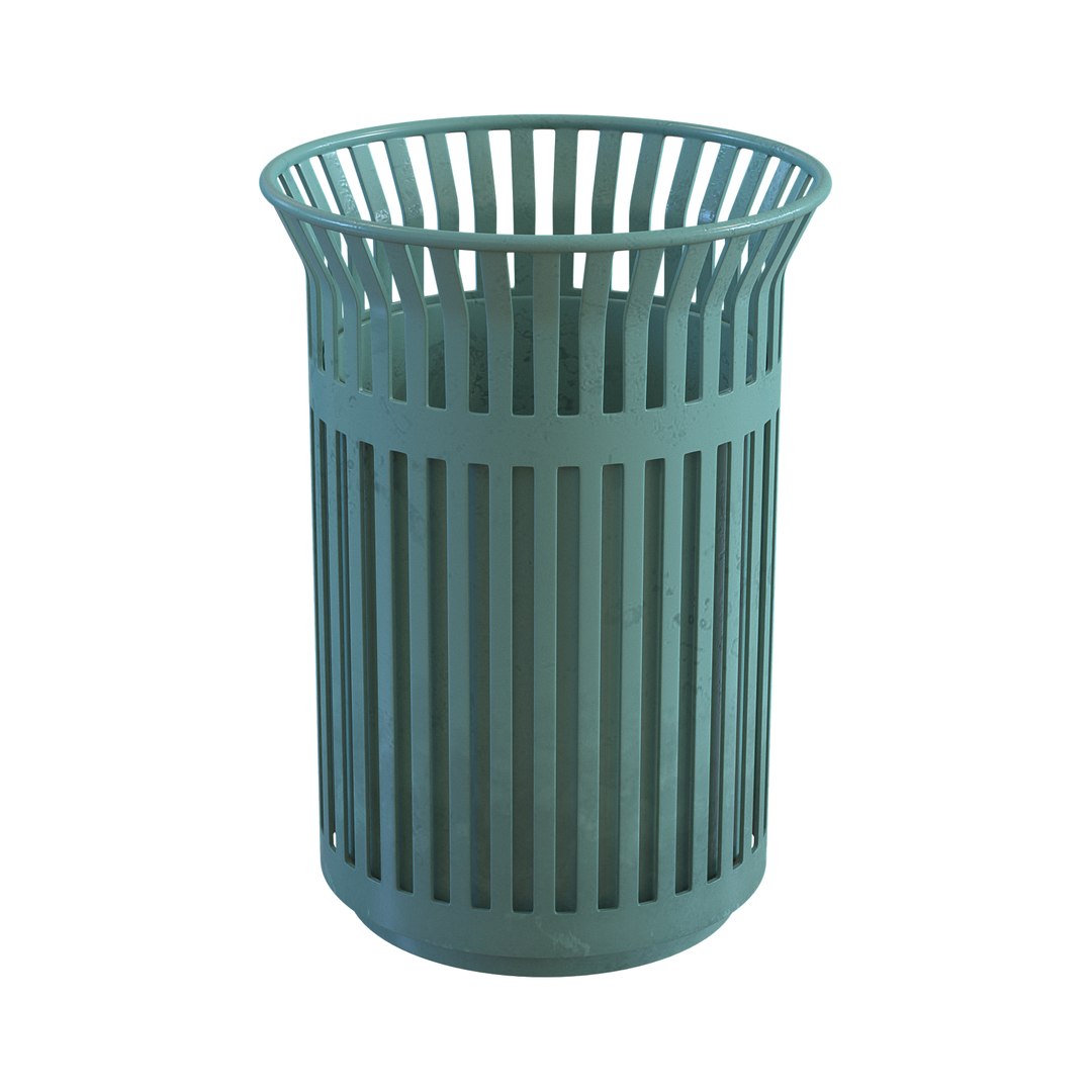 Realistic Trash Bin 3D Model - TurboSquid 1379175