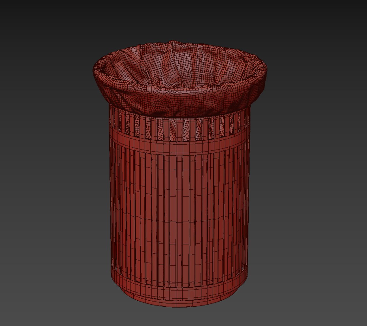 Realistic Trash Bin 3D Model - TurboSquid 1379175