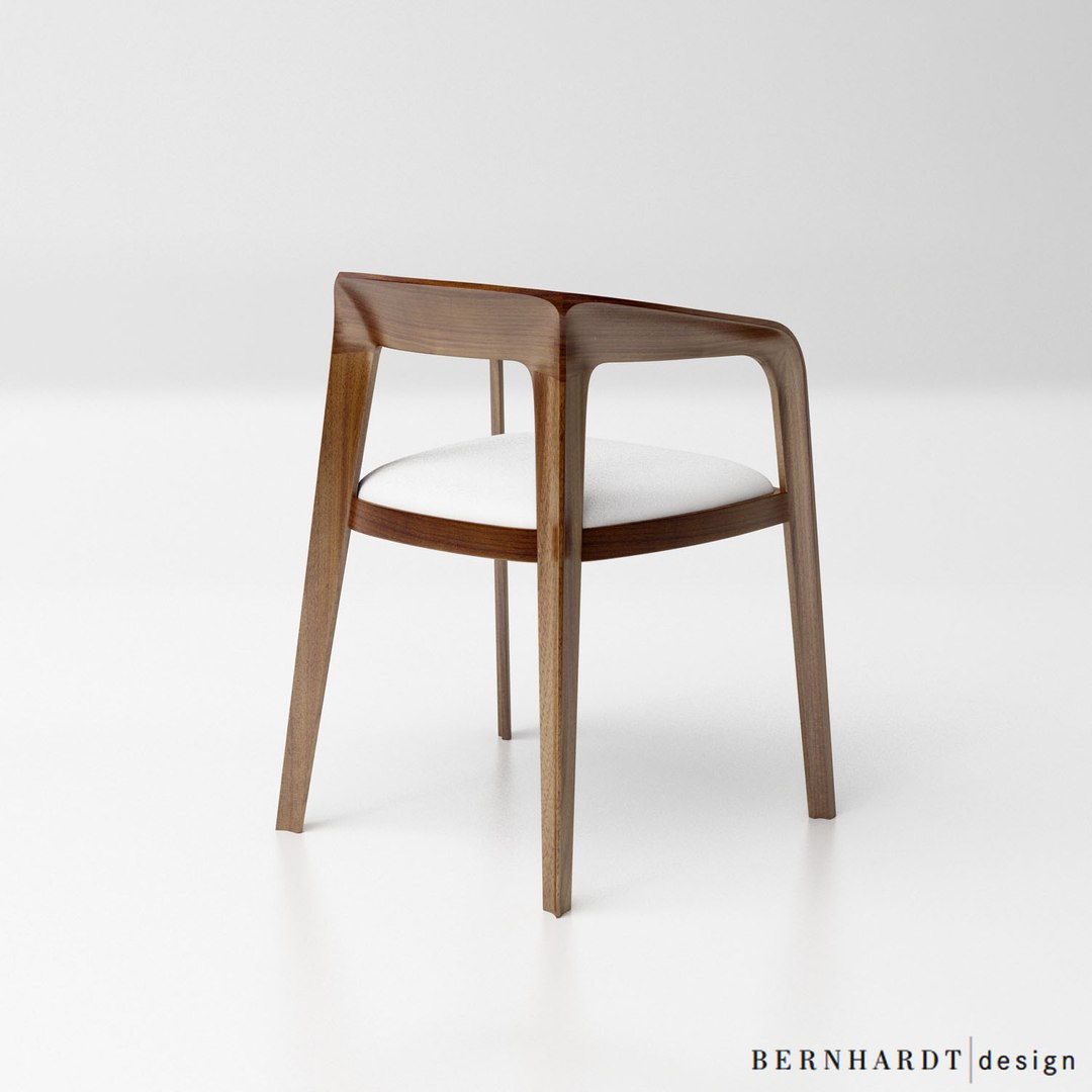 3D model bernhardt design corvo chair - TurboSquid 1173338