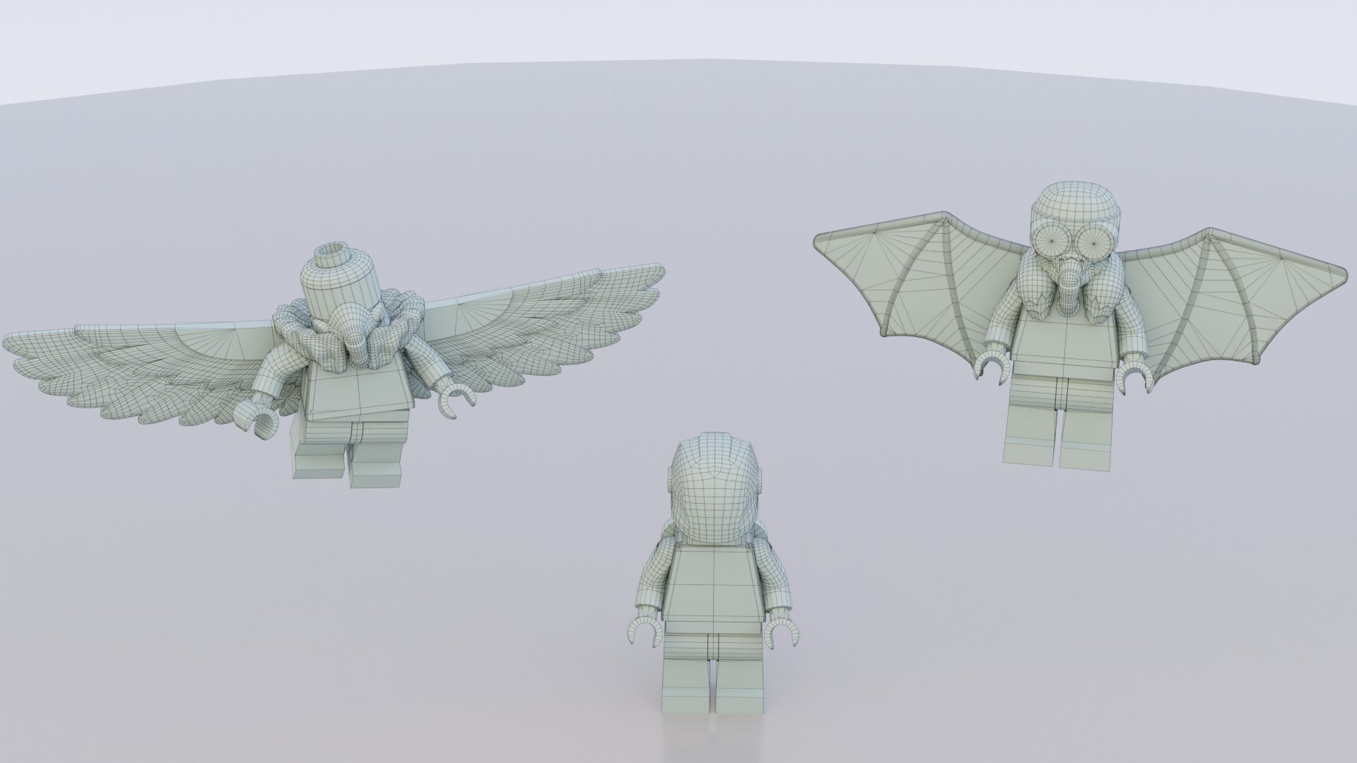 3D Lego Vulture Mini Pack - TurboSquid 1983551