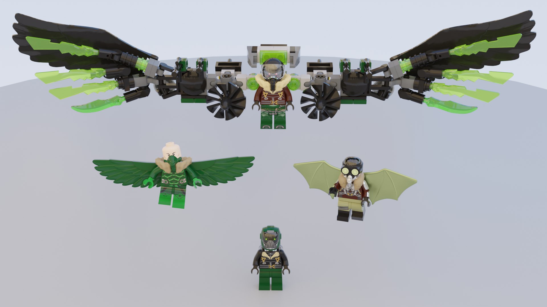 3D Lego Vulture Mini Pack - TurboSquid 1983551