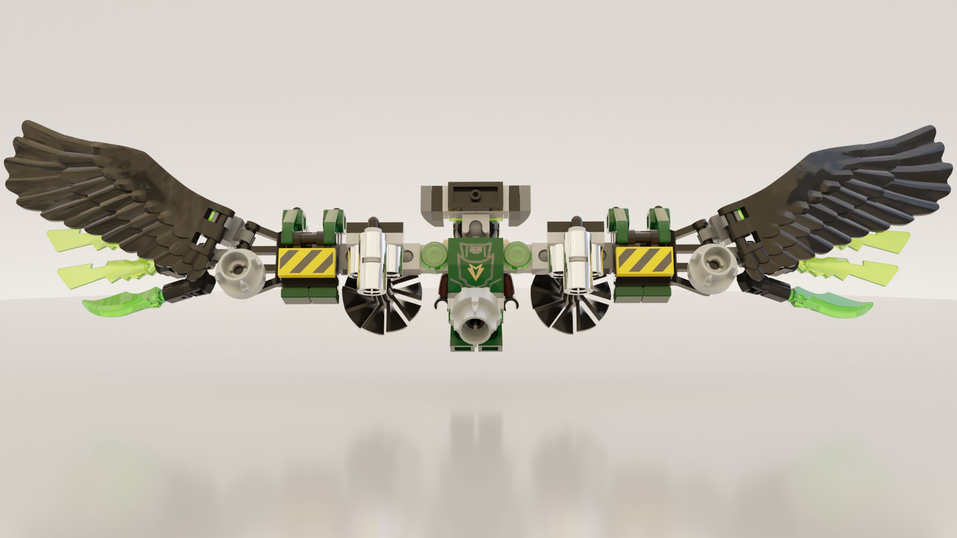 3D Lego Vulture Mini Pack - TurboSquid 1983551