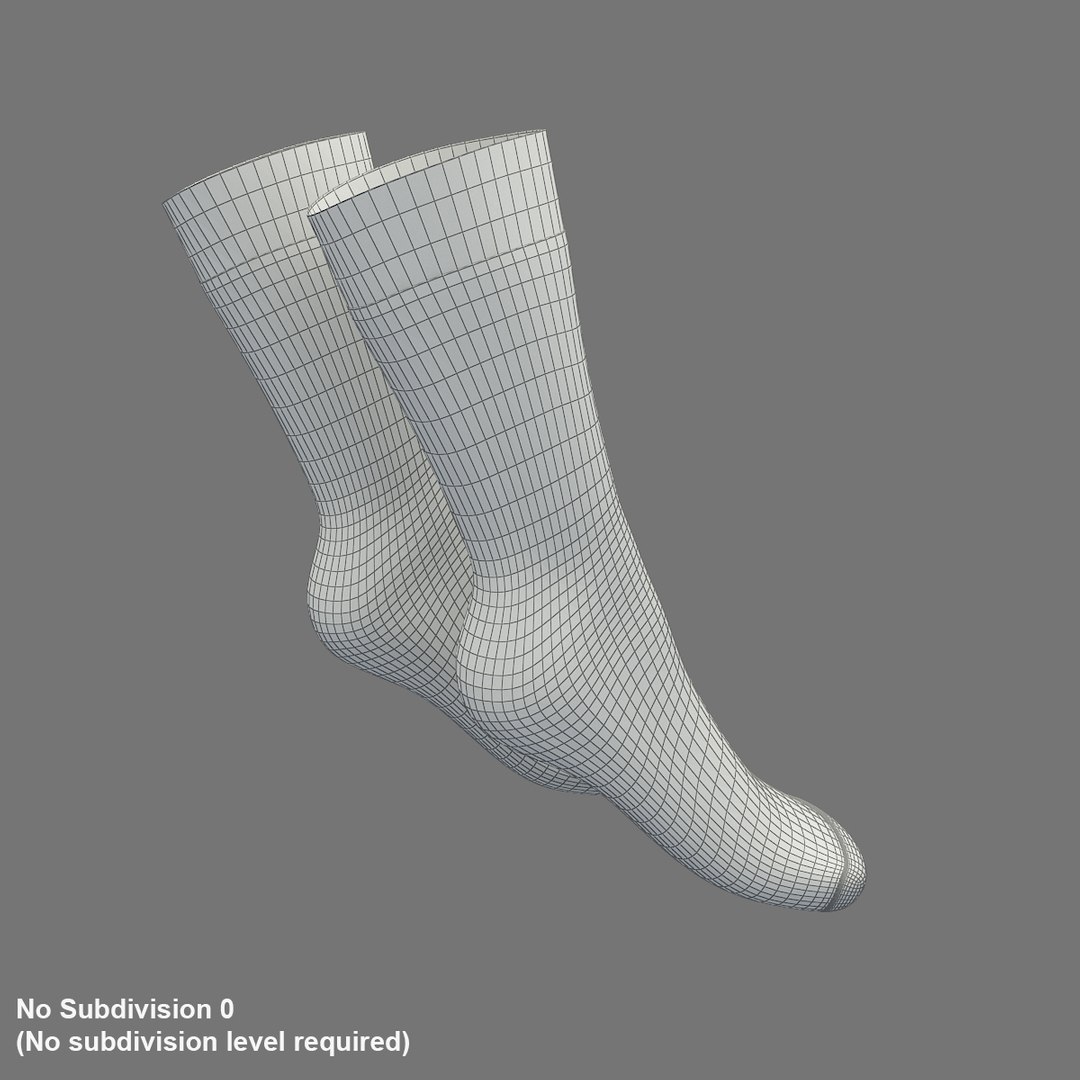 Socks 3D - TurboSquid 1177785