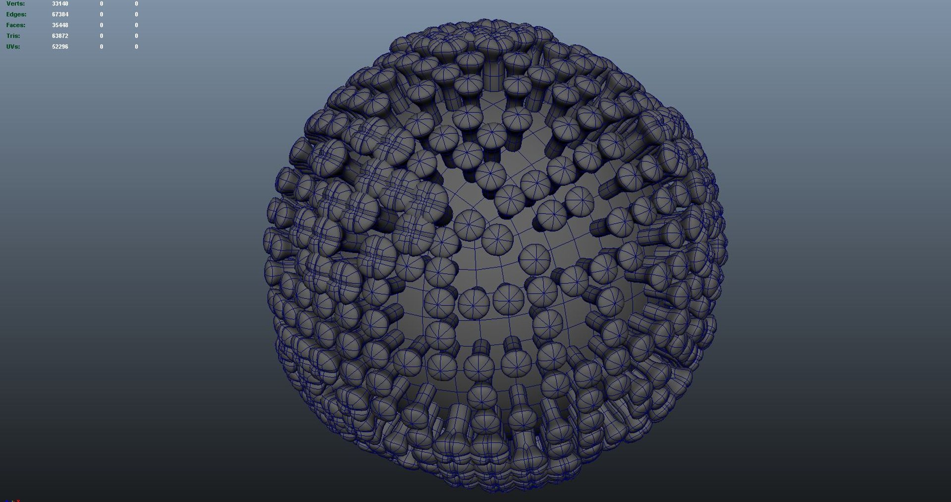 Influenza Flu 3D - TurboSquid 1238356