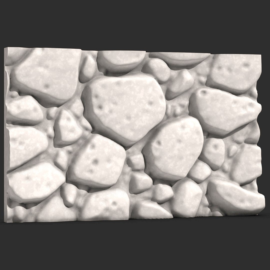 Stone Wall 014 3D Model - TurboSquid 2301726