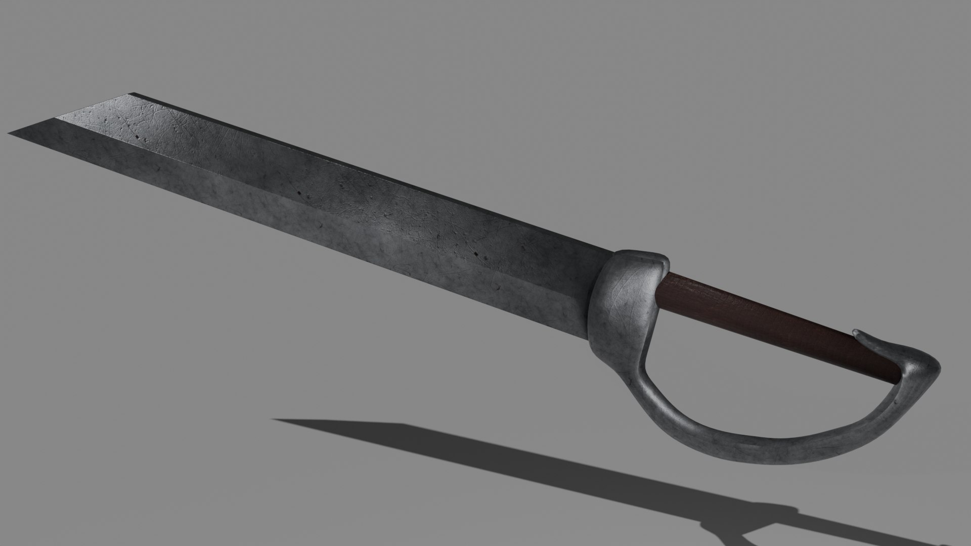 3D Sabre Sword Model - TurboSquid 2307117