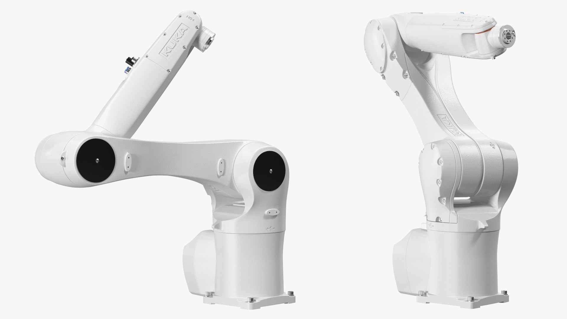 3D Robot Arm Kuka R1100 White Rigged For Cinema 4D - TurboSquid 2163619