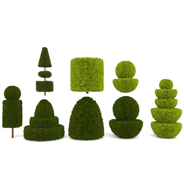 modelo 3d hedge model - TurboSquid 1960192