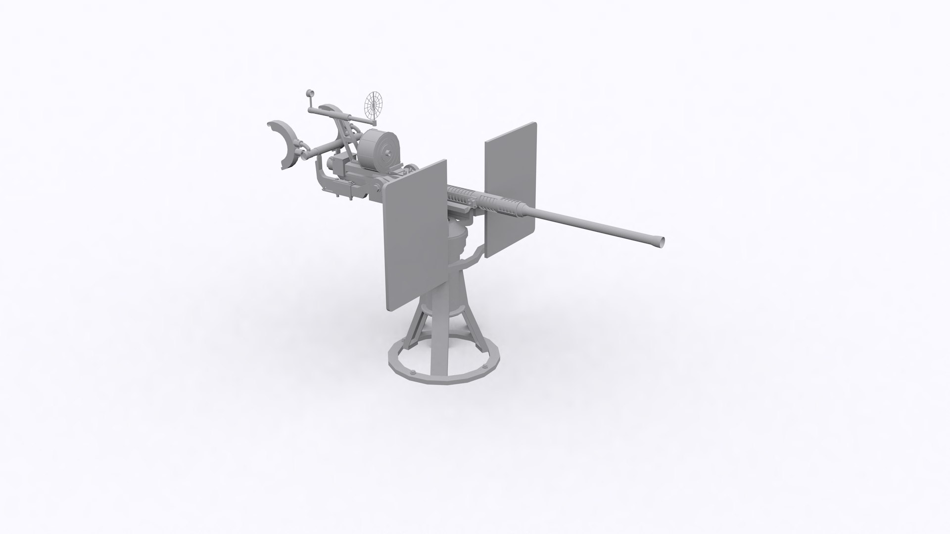 Oerlikon 20 Mm Cannon 3D - TurboSquid 1169701