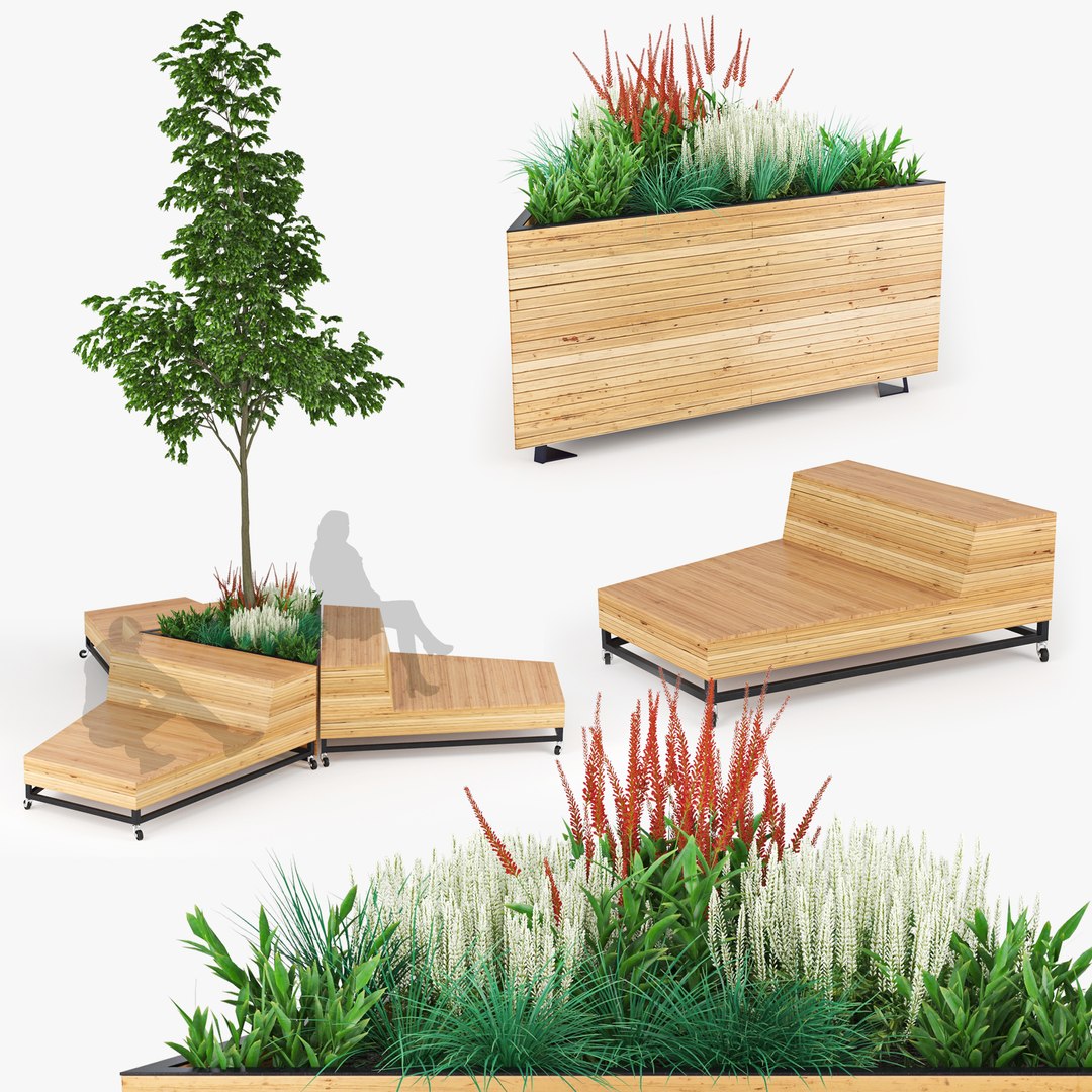 3D Grass Tree Plant Model - TurboSquid 1372287