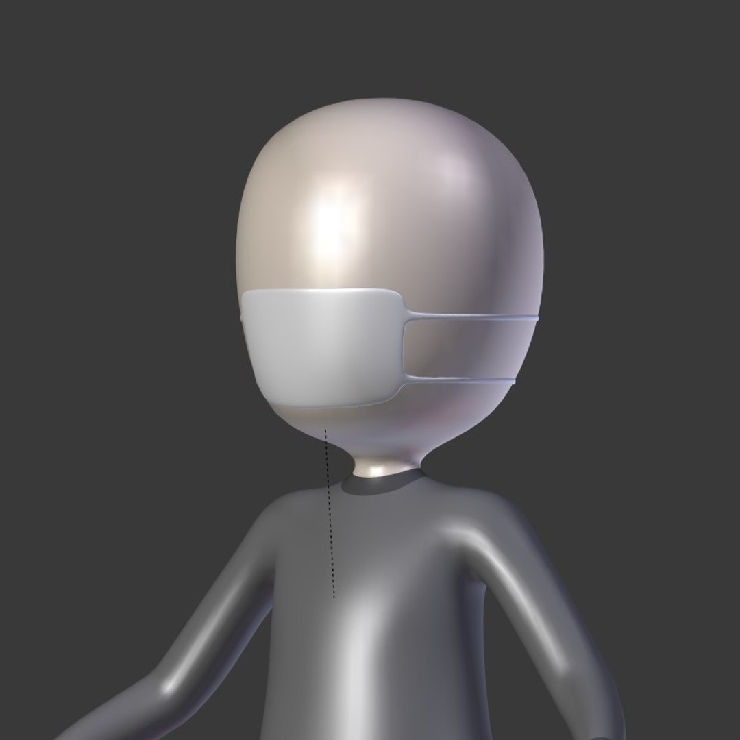 Cartoon Patient 3D Model - TurboSquid 1395472