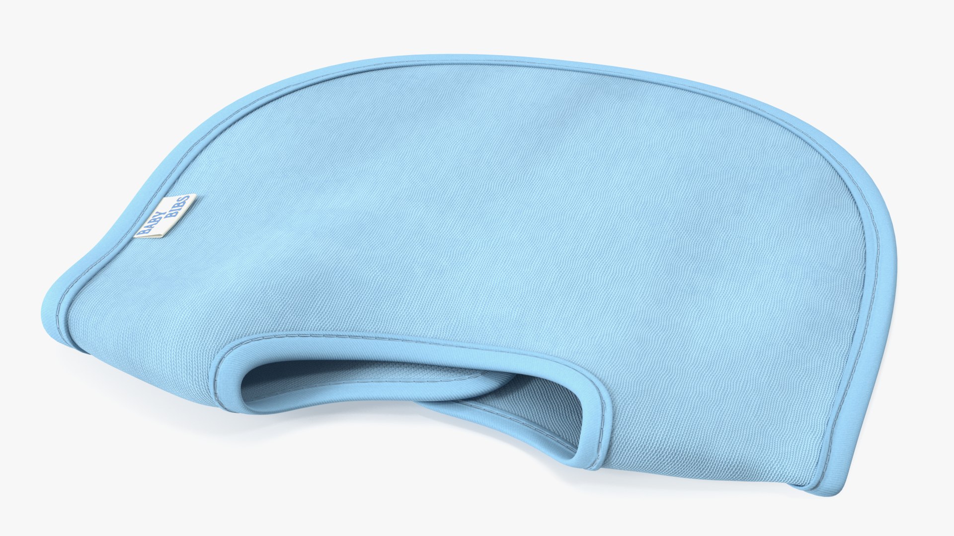 3D Blue Baby Bib - TurboSquid 2113801