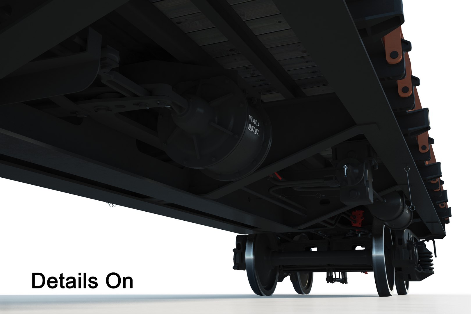 Train Car Platform Model 13-4012 Model - TurboSquid 1722682