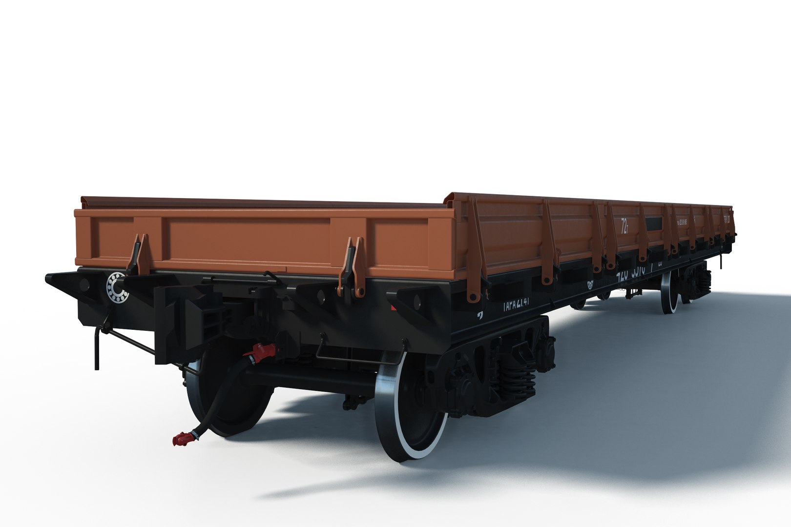 Train Car Platform Model 13-4012 Model - TurboSquid 1722682