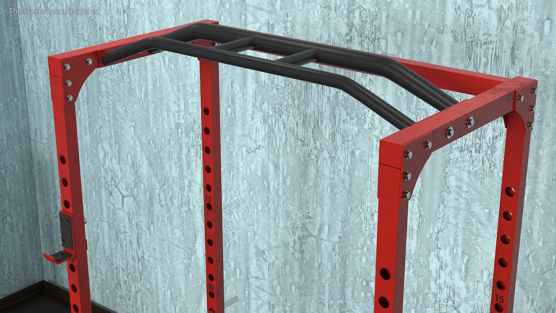 3D Power Rack Red - TurboSquid 1820913