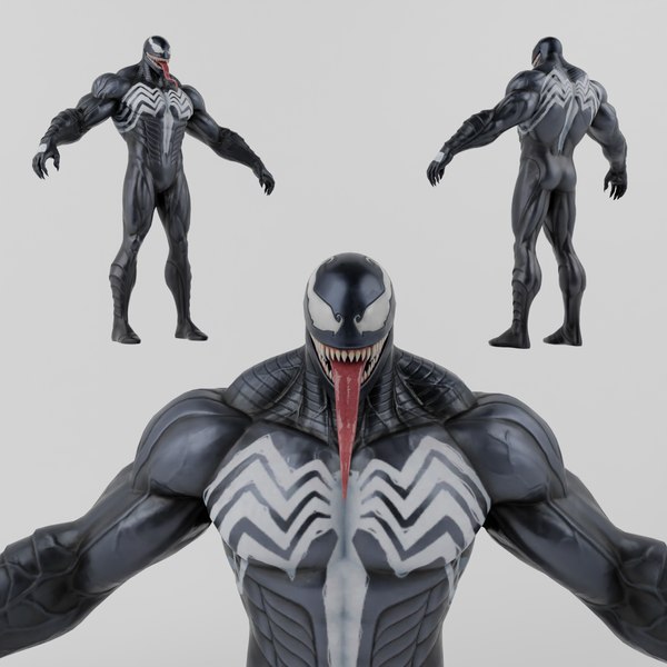 Venom Lowpoly Rigged model - TurboSquid 2034077
