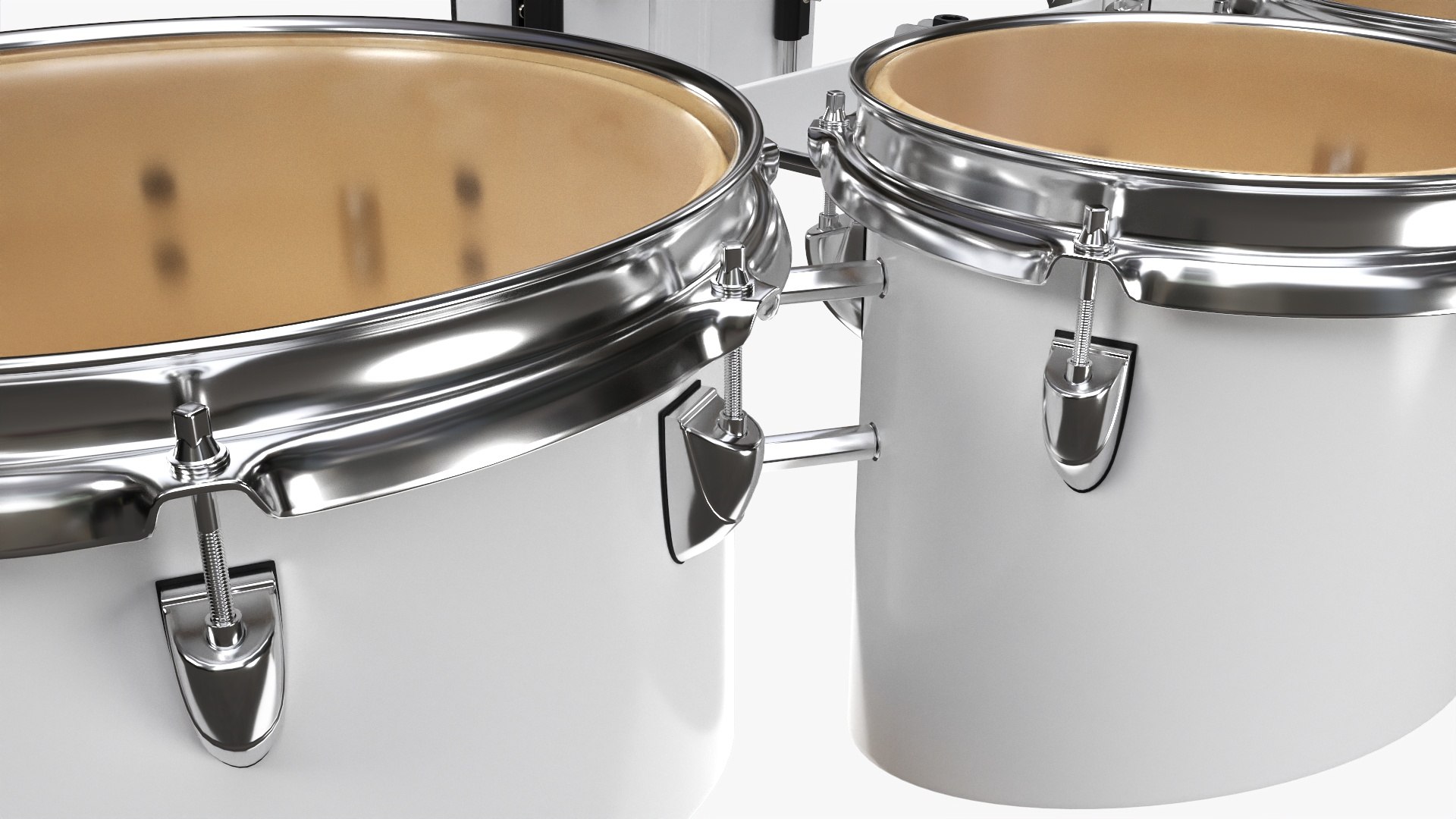 3D Marching Tom Set With Carrier Transparent Top Model - TurboSquid 1842449