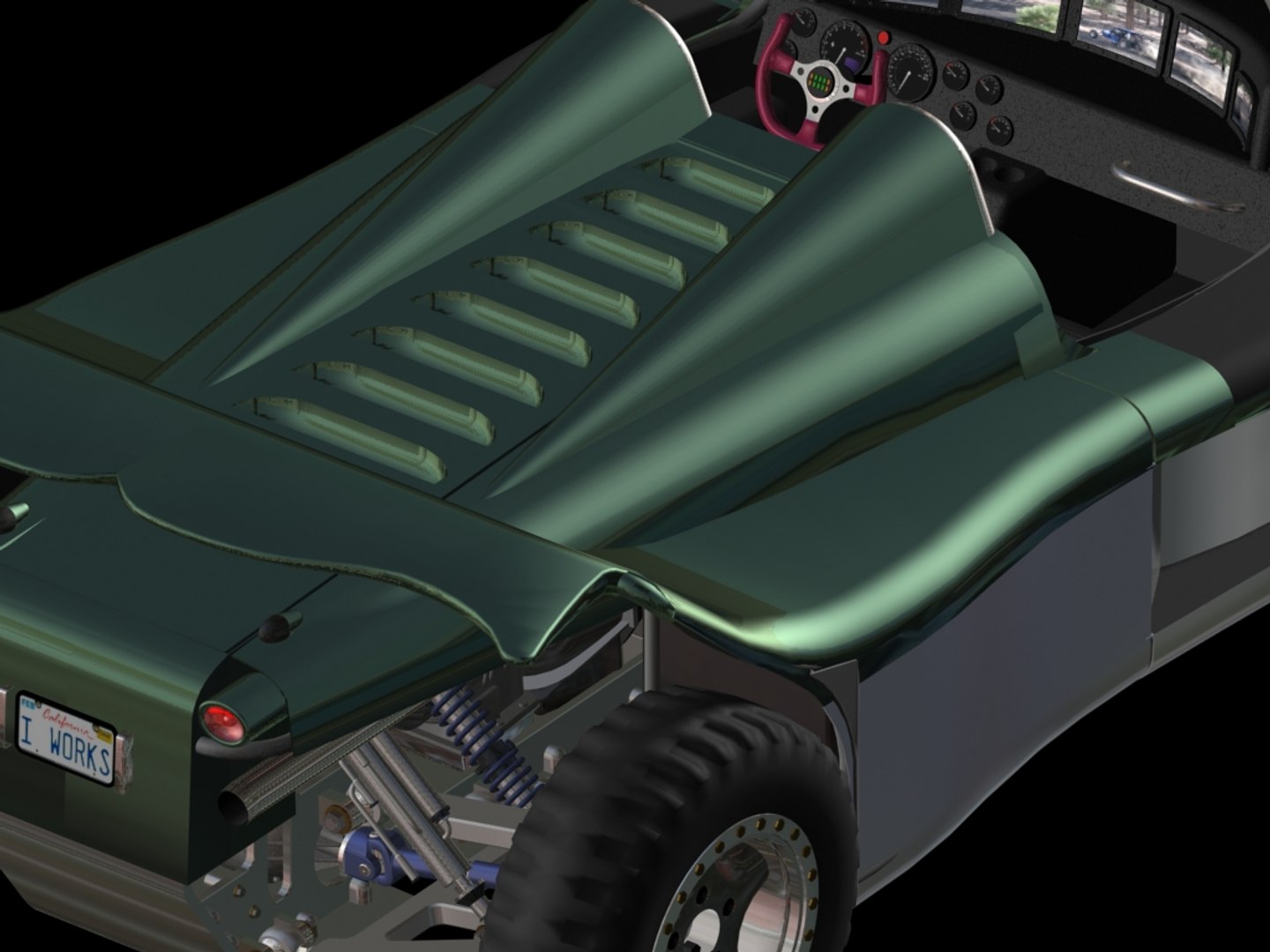 3d model orca v1 road