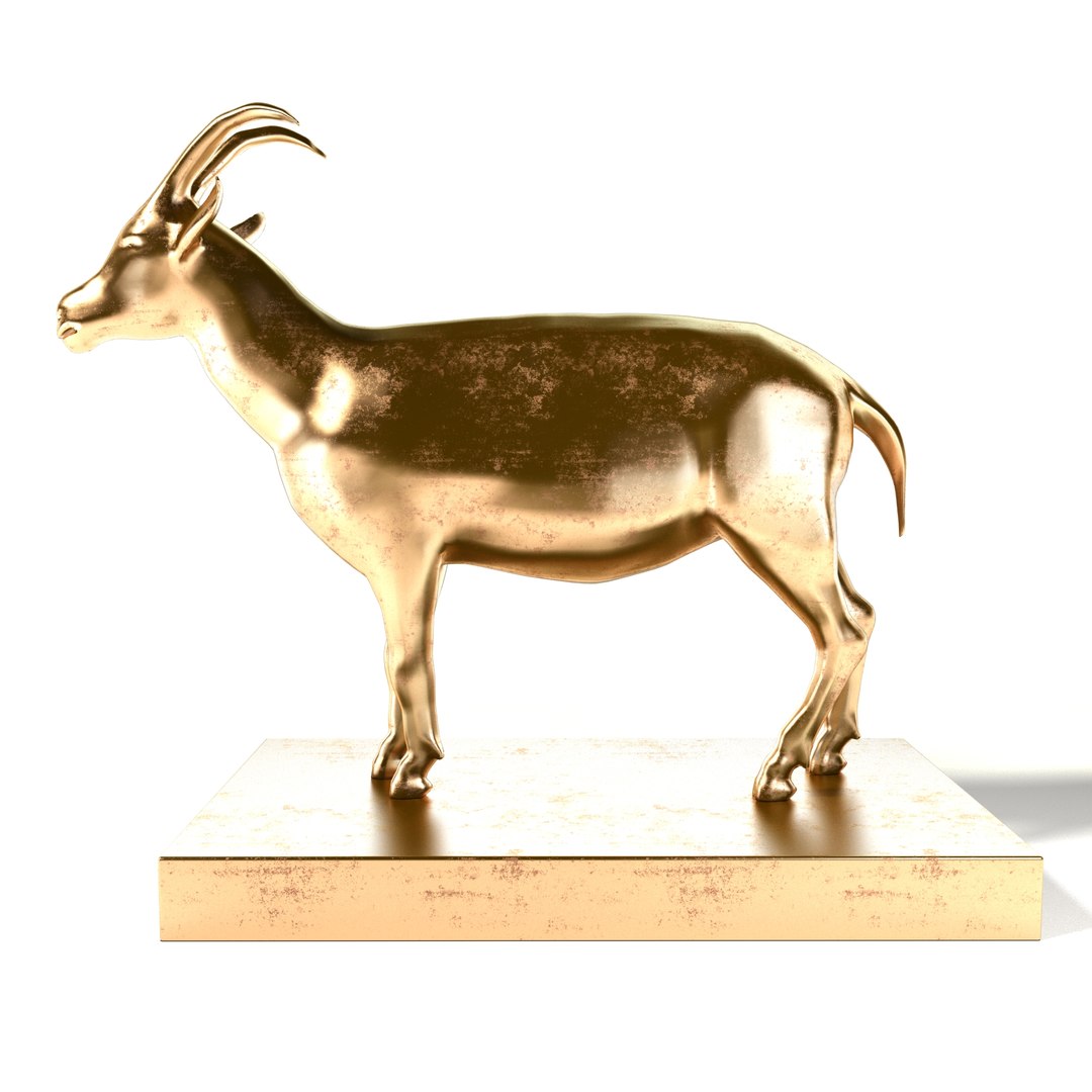 Goldan Goat 3D model - TurboSquid 1903270